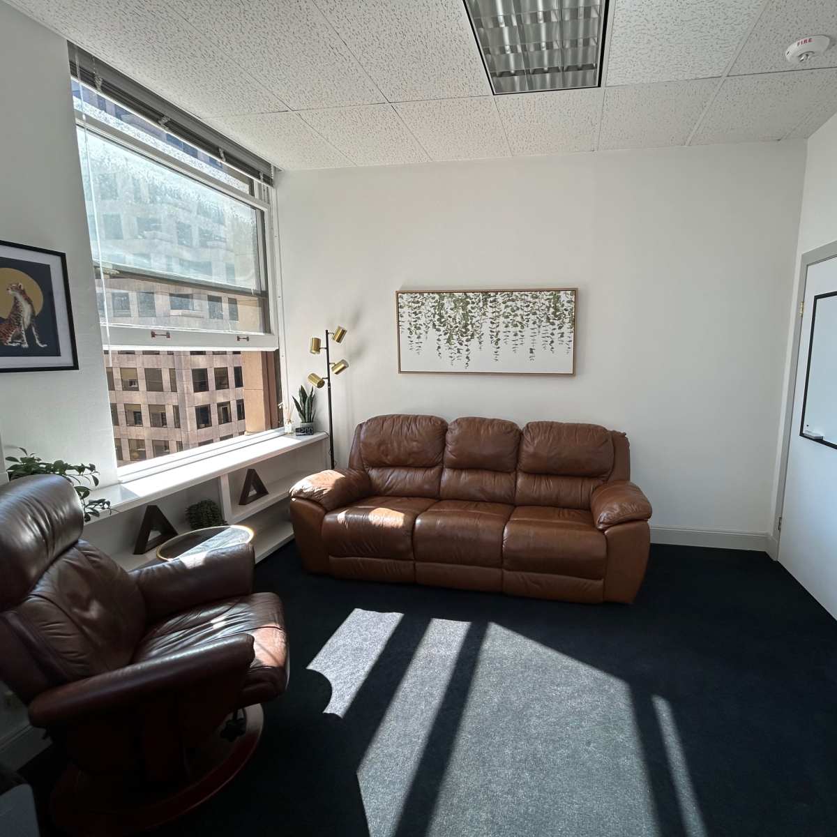 Comfortable Private Office with Downtown SF Views, Executive Desk ...