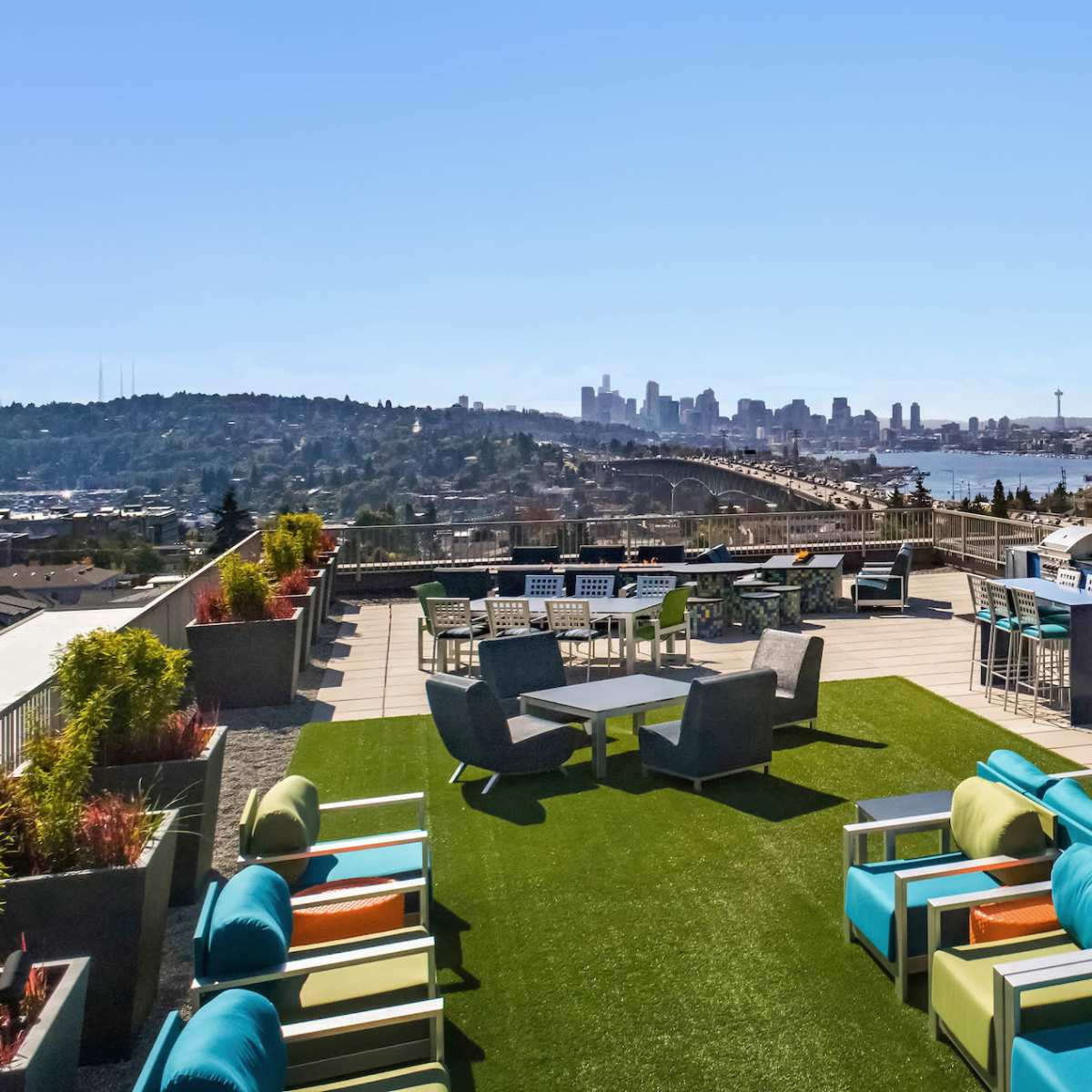 Spectacular Rooftop Deck w/ Seattle Skyline View, Seattle, WA | Event ...