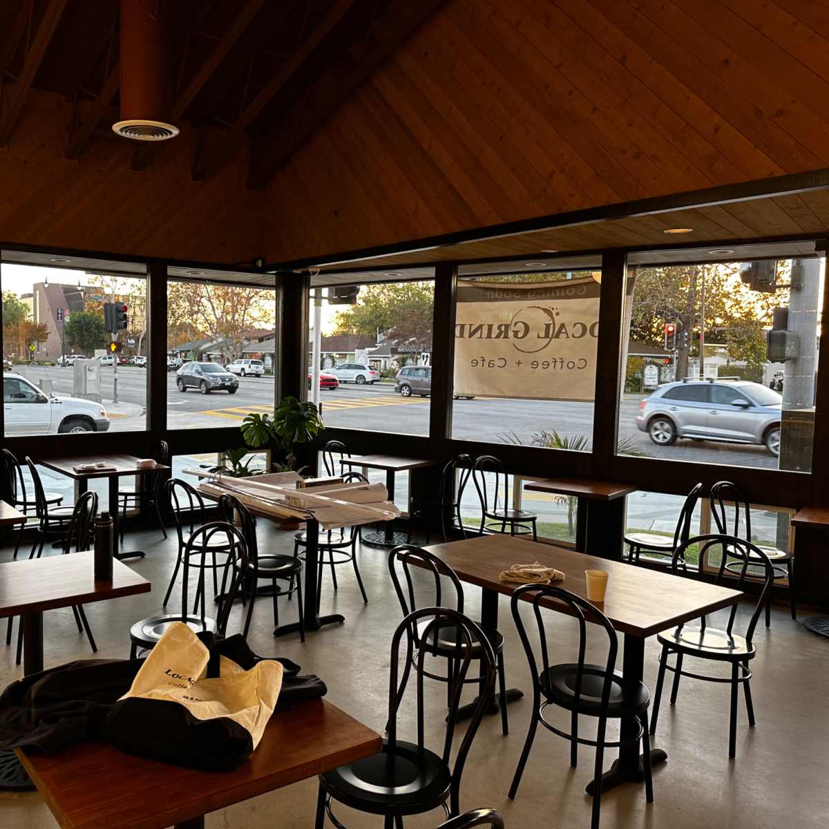 Modern Local Coffee Cafe with High Ceilings and Lots of Light., Los ...