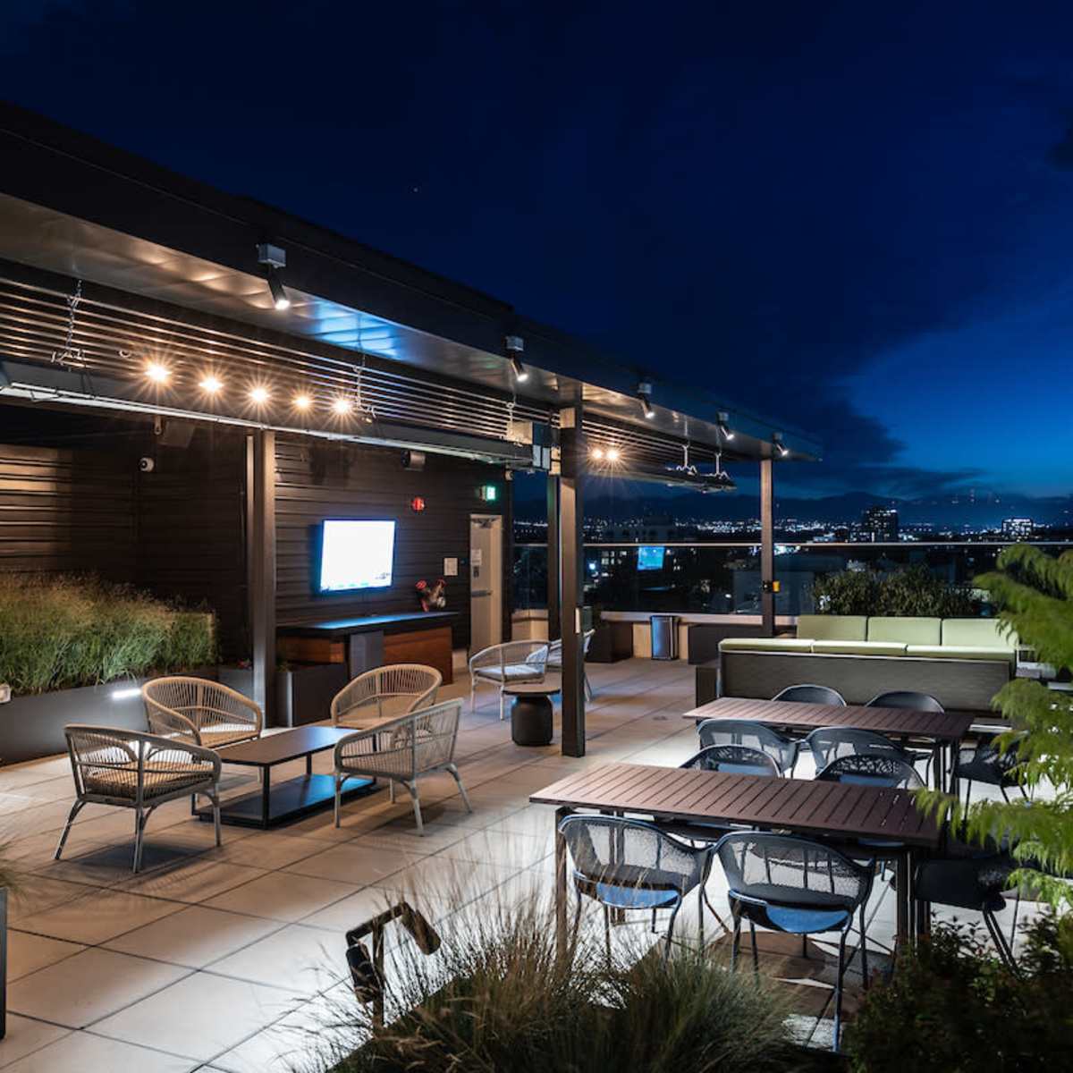 Stunning Rooftop Lounge w/ Views of the Rockies, Denver, CO | Off-Site ...