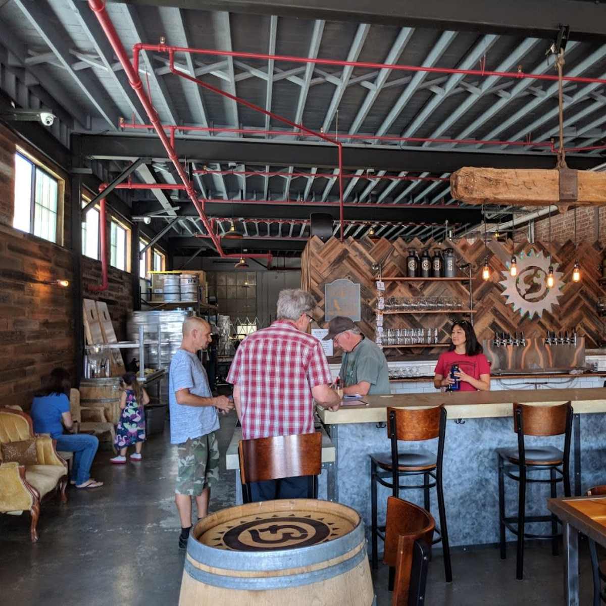 Downtown Brewery with Large Space Showcasing Production Tanks, Martinez ...