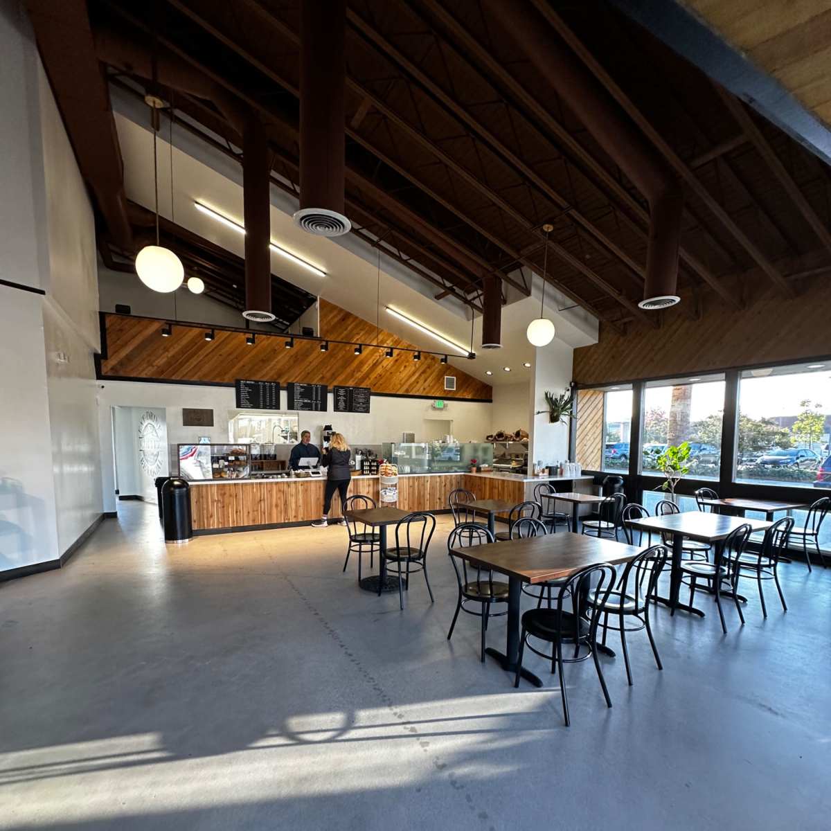 Modern Local Coffee Cafe with High Ceilings and Lots of Light., Los ...