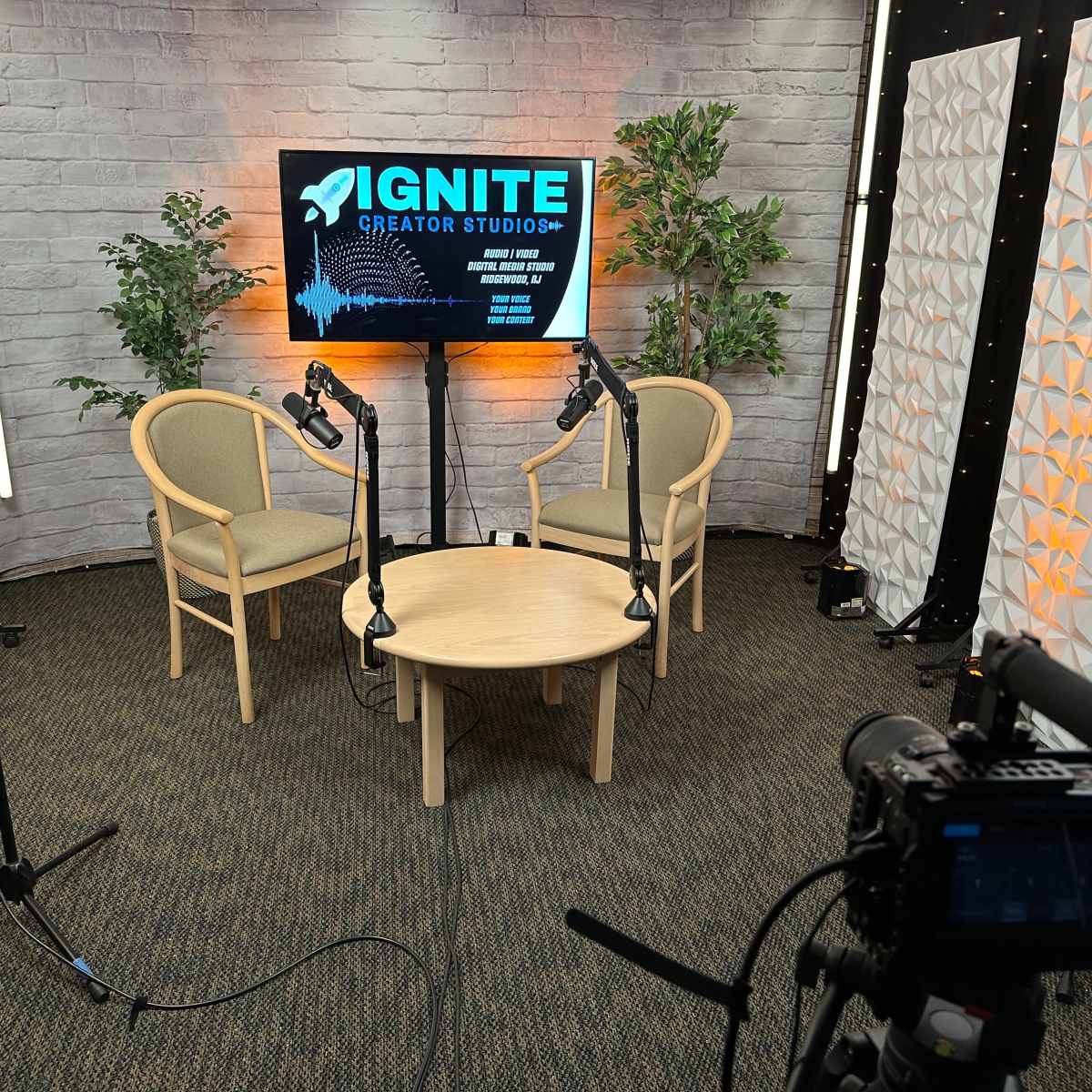 4K video and audio podcast space in beautiful downtown Ridgewood NJ ...