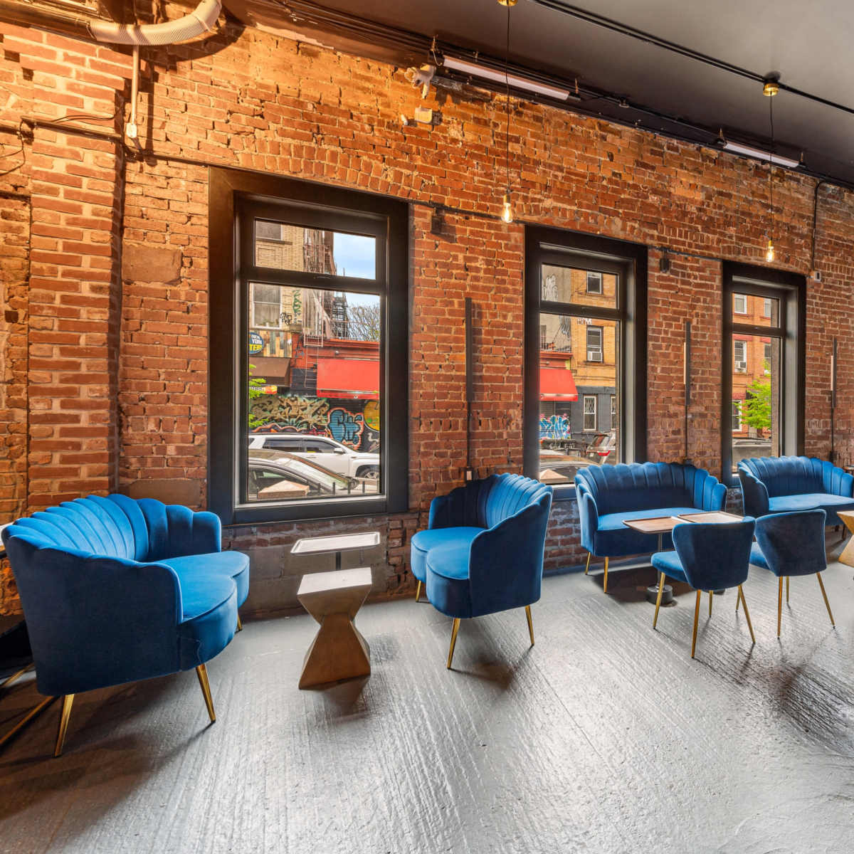 Spacious, Private Luxe Lounge w/ Exposed Brick and Woodwork for ...