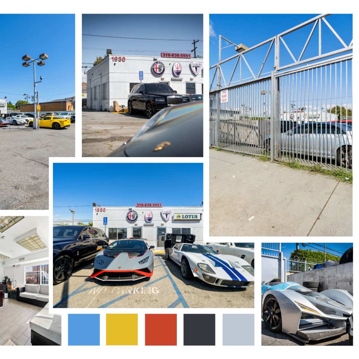 WEHO EXOTIC CAR LOT, Los Angeles, CA | Production | Peerspace