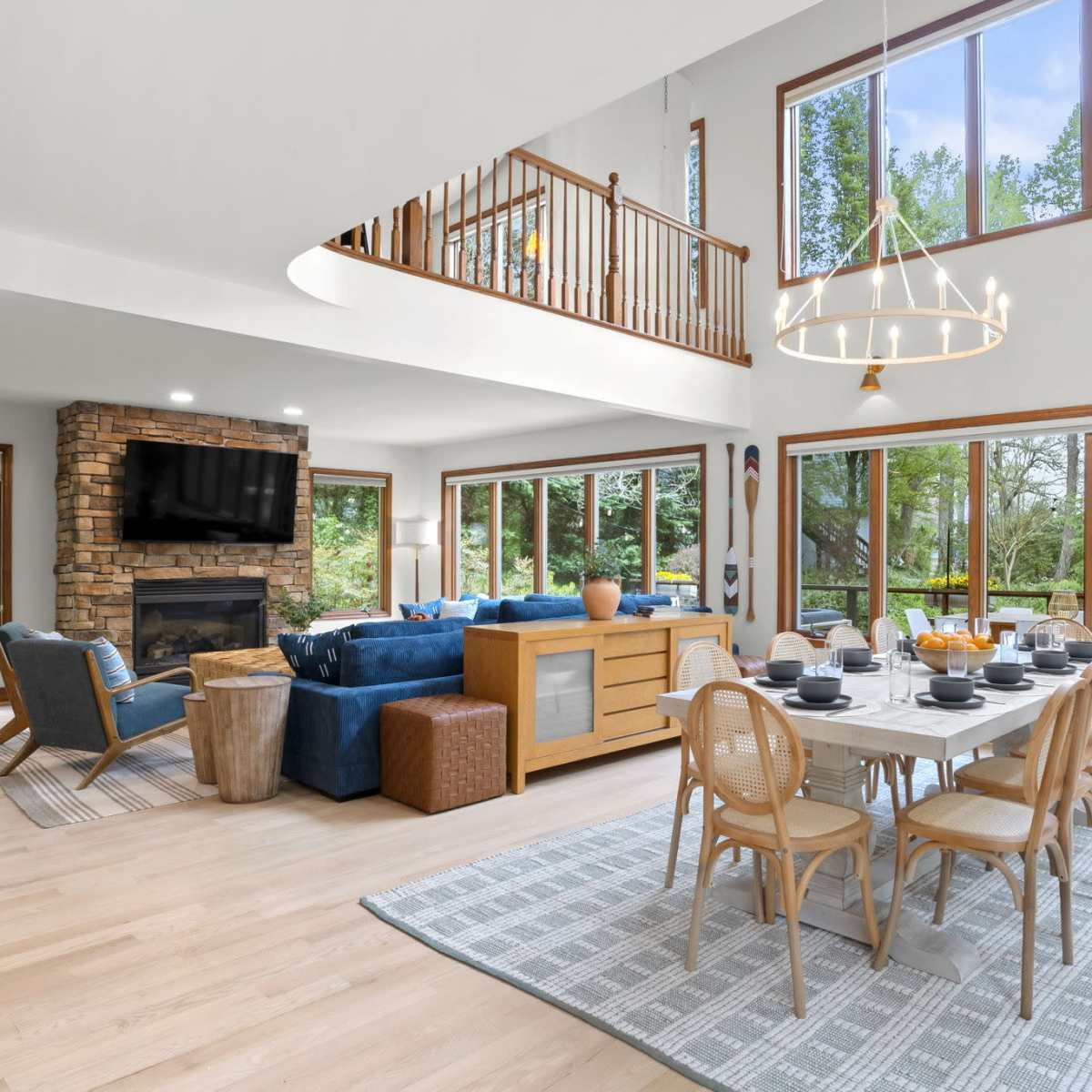 Forest vibes Home with Ocean/Bay Views, Private Community Beach, St ...