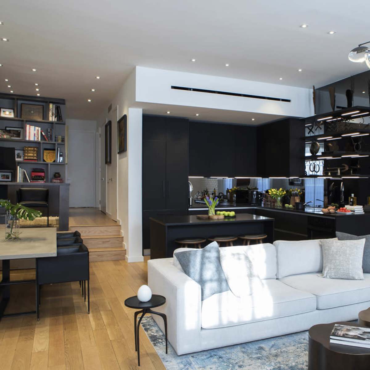 Sunny, fully renovated apartment with 13' ceilings in Chelsea, NYC, NY ...
