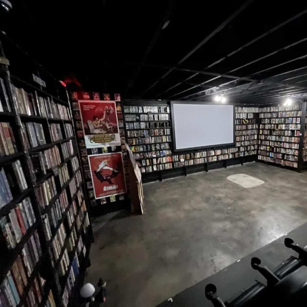 Rent an Entire Video Store with Built in Micro Cinema Theatre, Austin ...