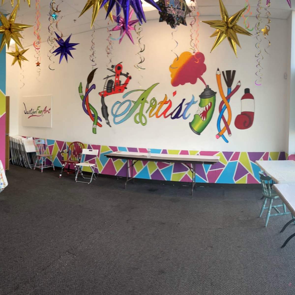 Color Splash Party Room, Sacramento, CA | Event | Peerspace