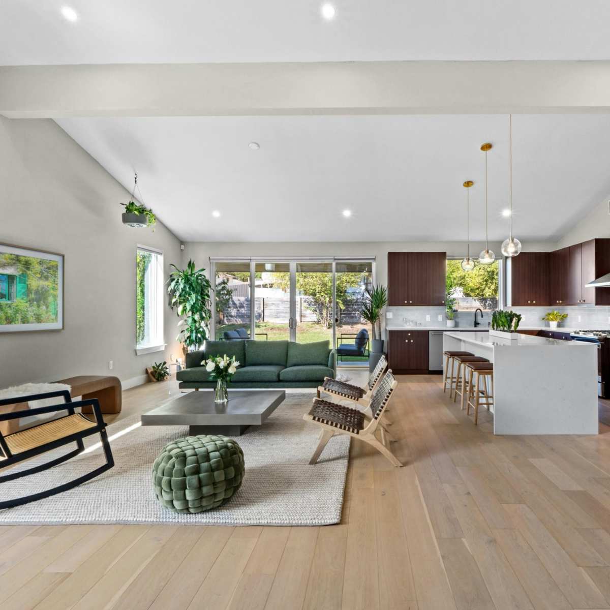 Zen Split-Level Home with Vaulted Ceilings, austin, TX | Off-Site ...