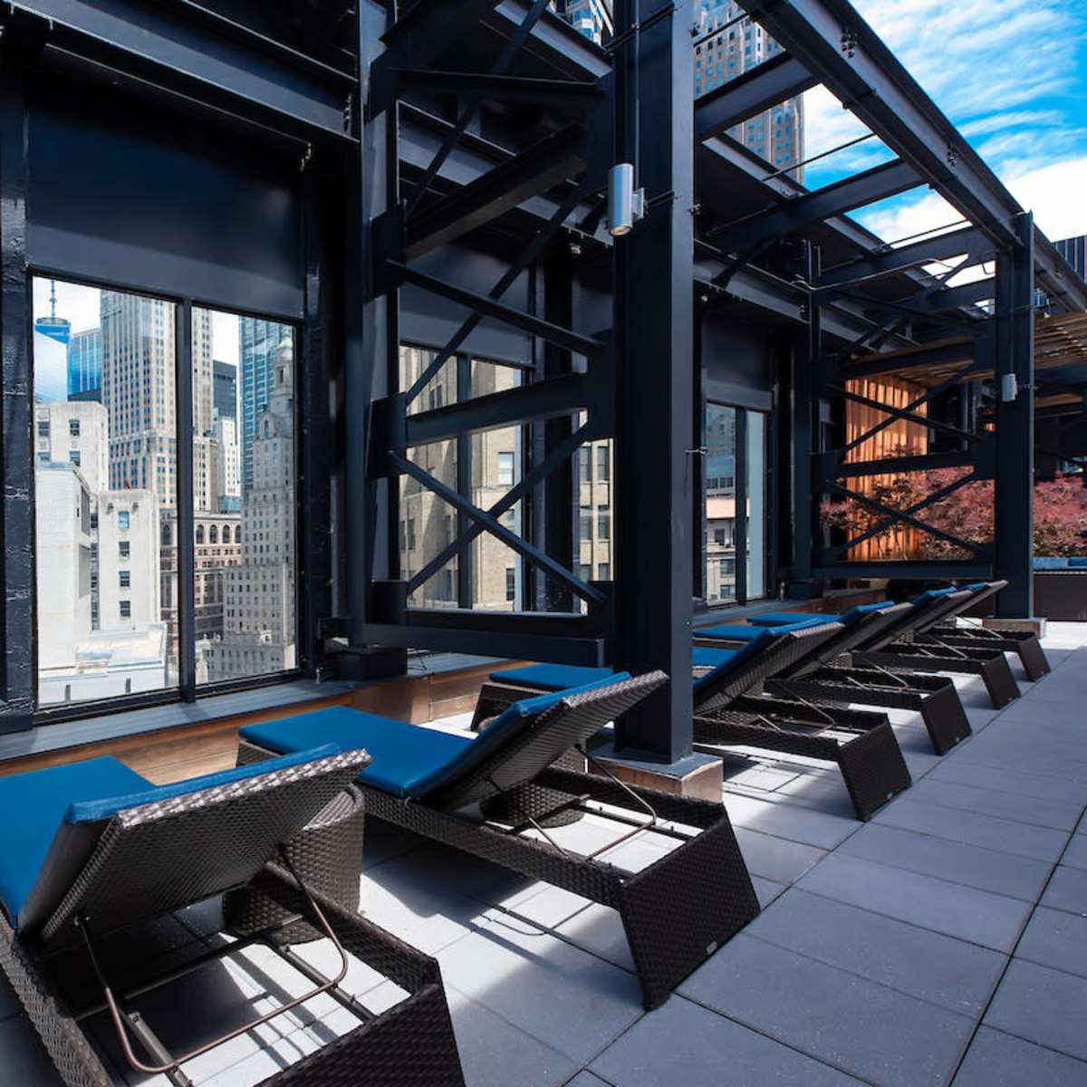 Chic Rooftop Lounge in FiDi, New York, NY | Event | Peerspace