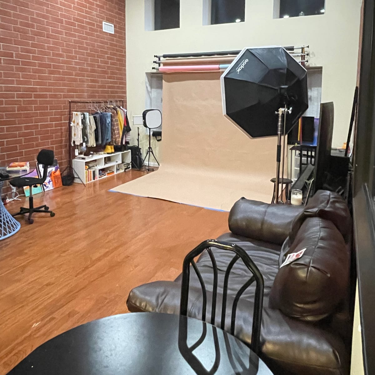 Brick Loft with Ground-Level Photography Studio, North Bergen, NJ | Production | Peerspace