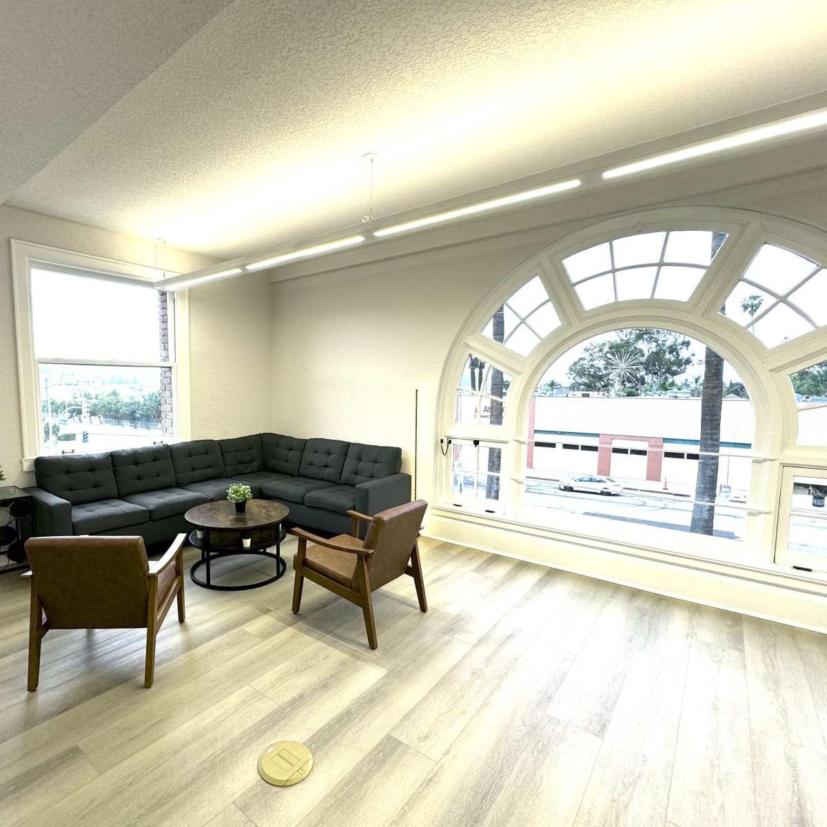 Urban Downtown Lounge with City View, Pomona, CA | Off-Site | Peerspace