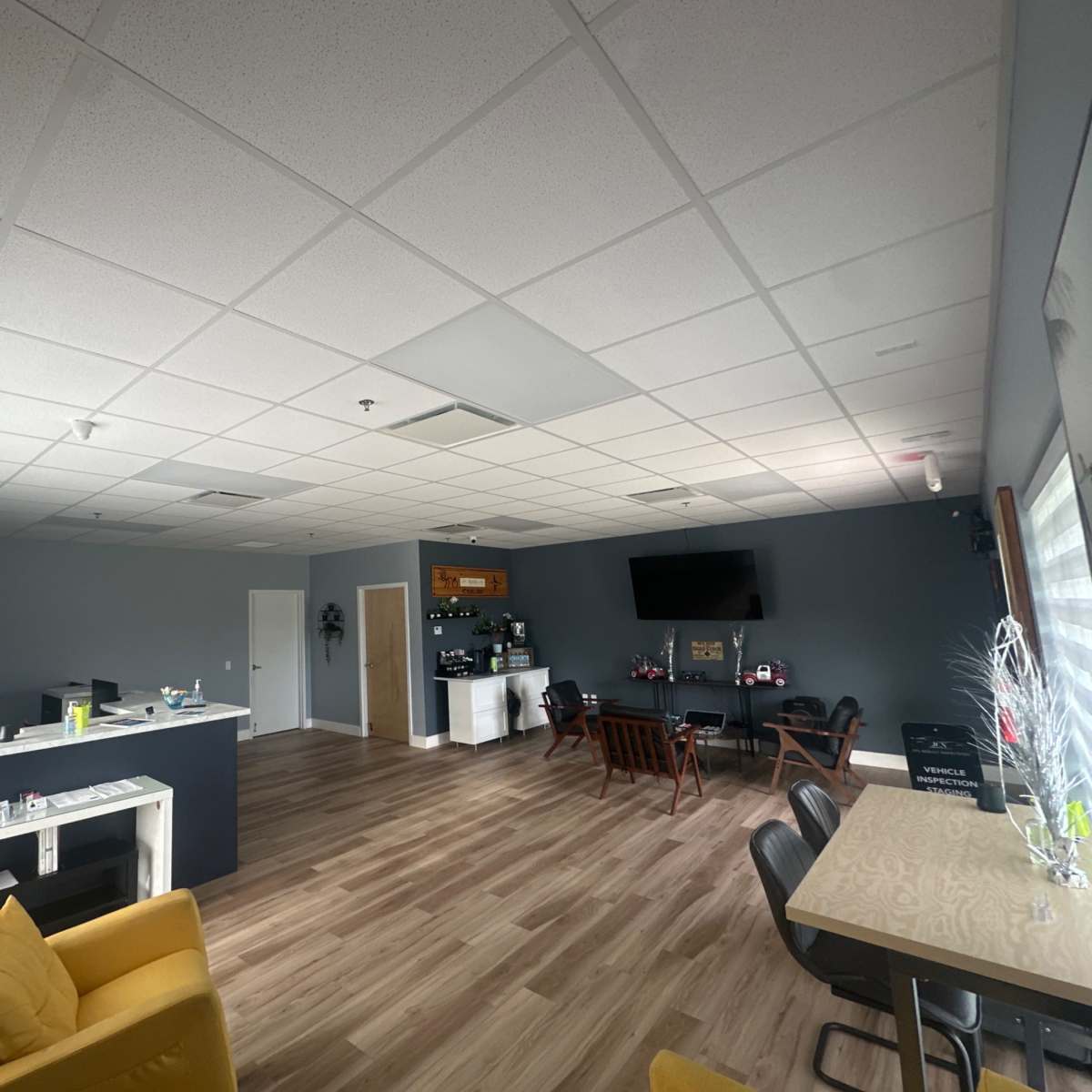 Quiet, private workspace with stunning lighting designed for creativity ...