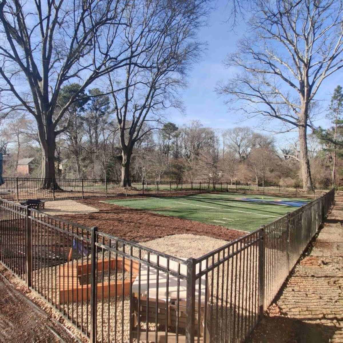 Beltline Shaded Dog Park Turf Yard with Fence, Atlanta, GA | Event ...
