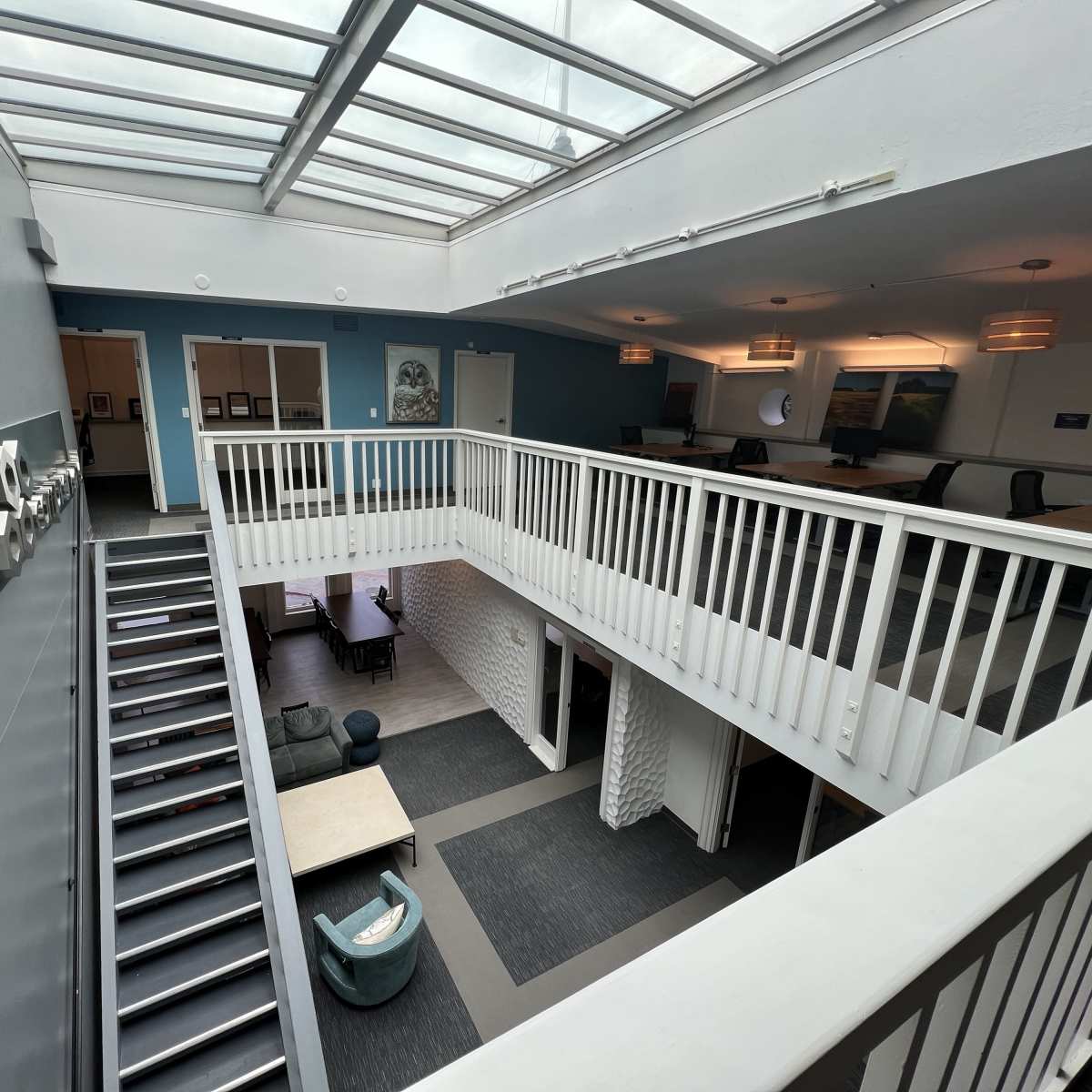 Downtown, on "Restaurant Row", iconic suite in historic building ...