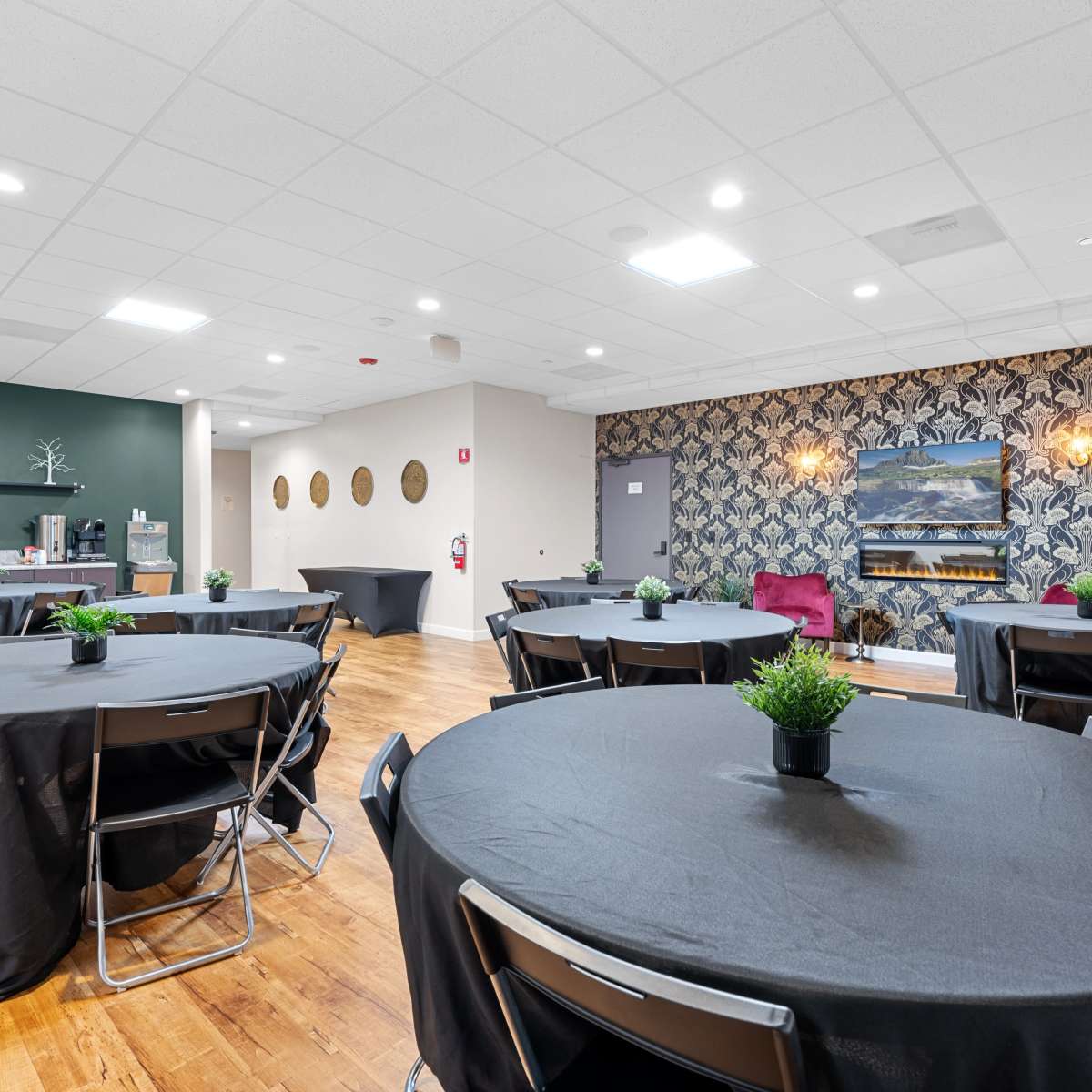 Wide Open Chapel In New Funeral Home - Office & Banquet Room Available ...