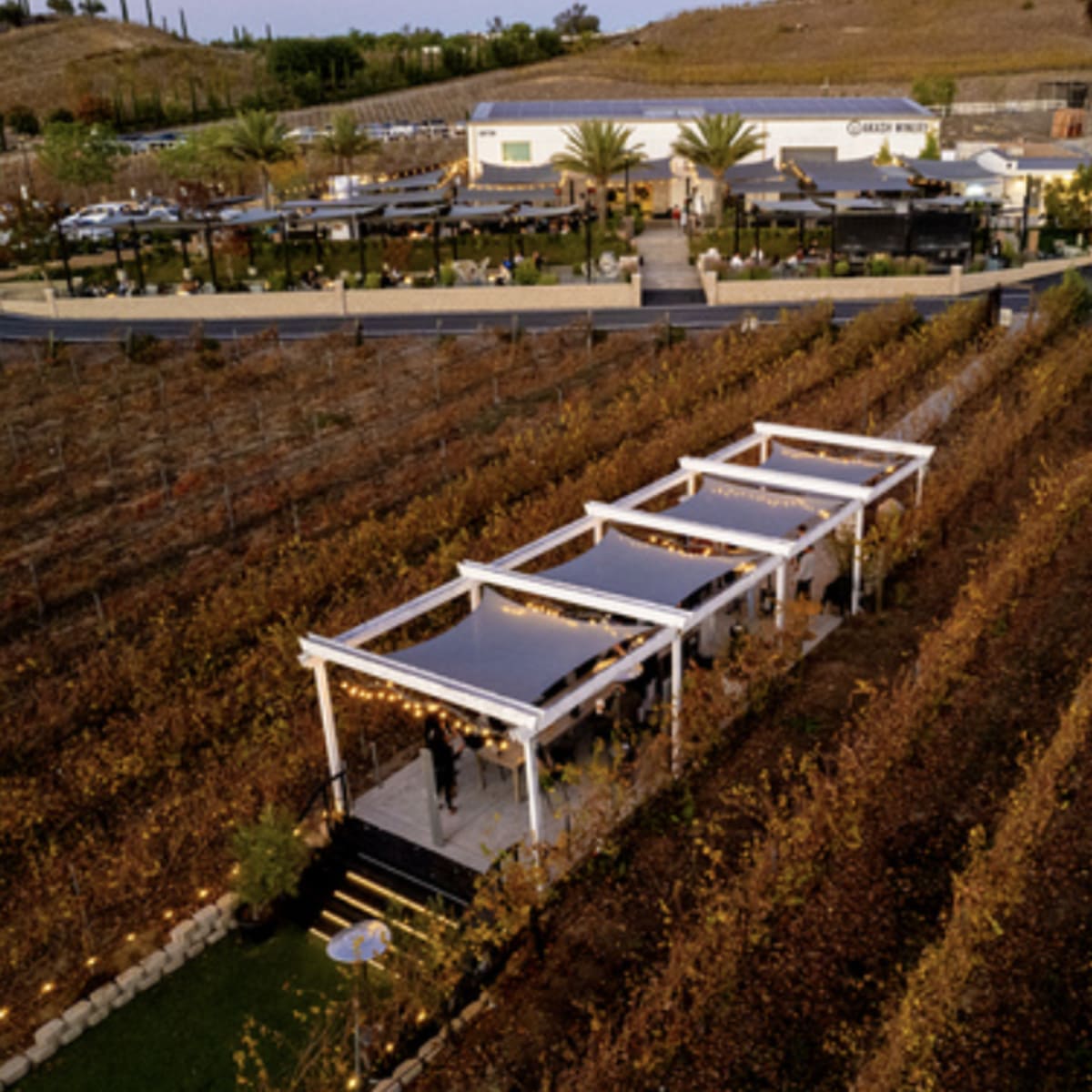 22-Acre Winery and Vineyard w/ Stunning Views & Massive Outdoor Terrace ...
