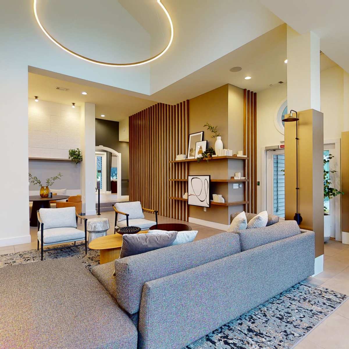 Upscale Lounge Kitchenette Designed for Entertaining, Columbia, MD ...