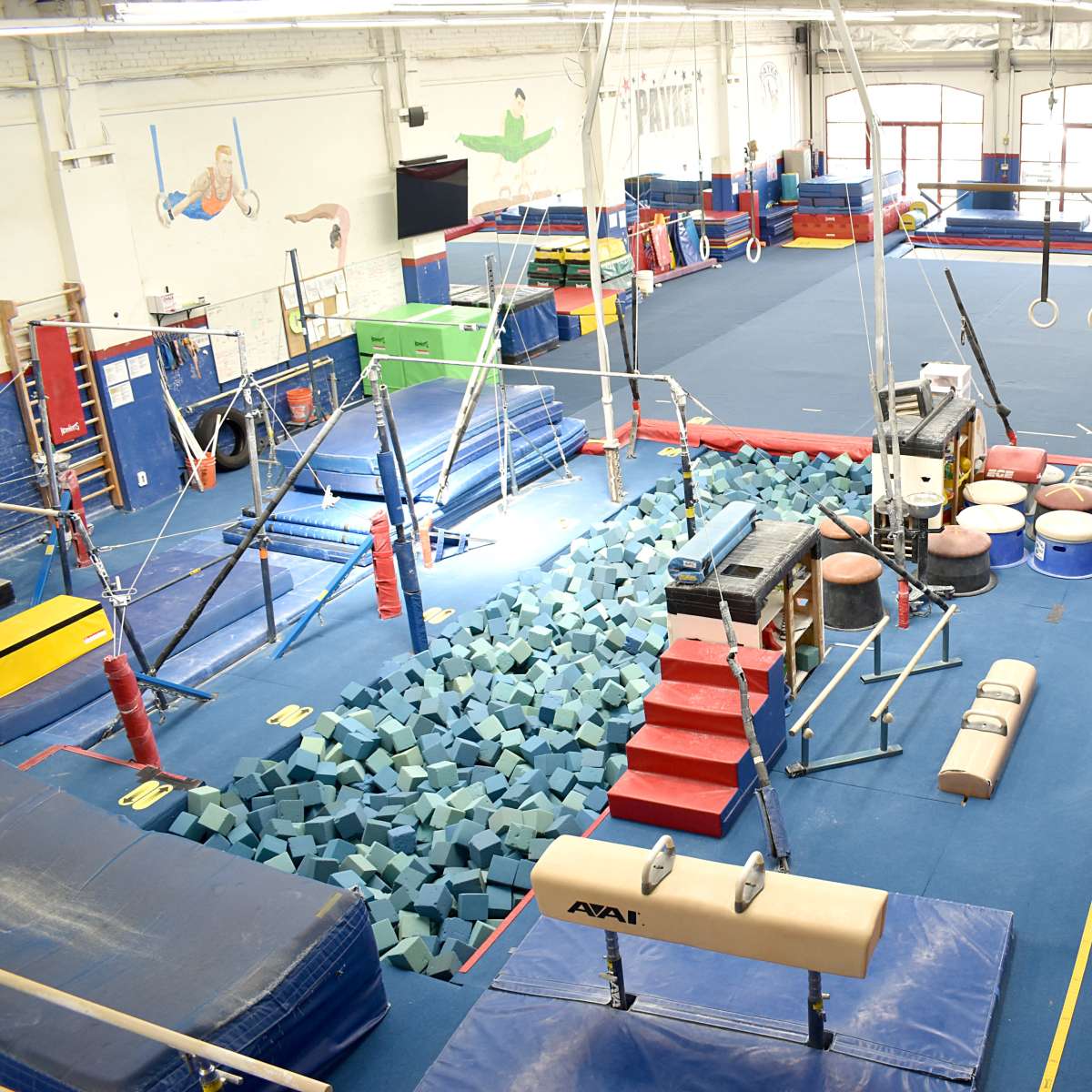 Downtown Gymnastics Studio with Natural Lighting, Alhambra, CA ...