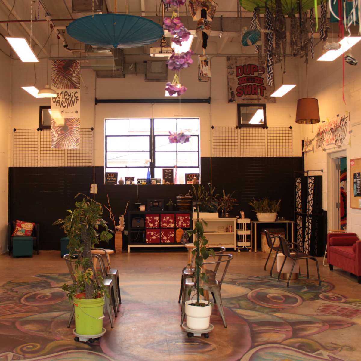 Quirky, Colorful, Creative Studio Minutes from Uptown, charlotte, NC ...