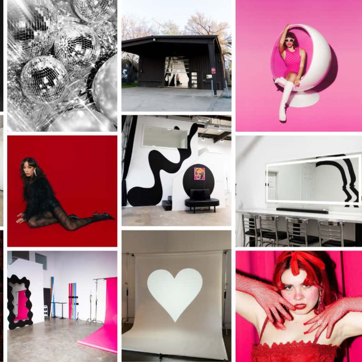 Vibrant Retro meets Modern Dallas Photography Studio and Creative Space ...