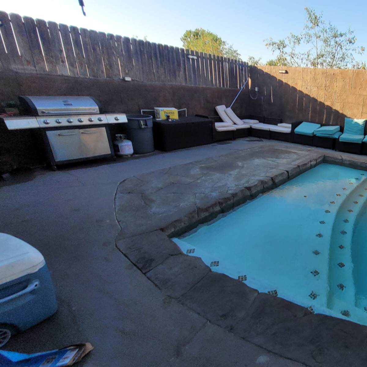 Small backyard with pool, Harbor City, CA | Event | Peerspace