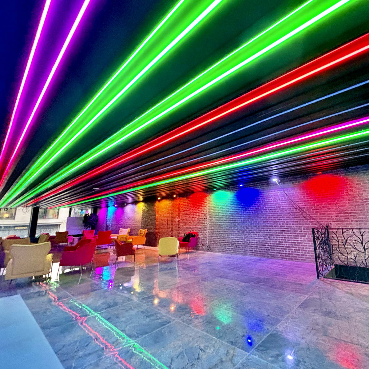 Fun Lounge & Bar Space With City View, Sure to Set the Mood for Any Event, Party or Get Together ...