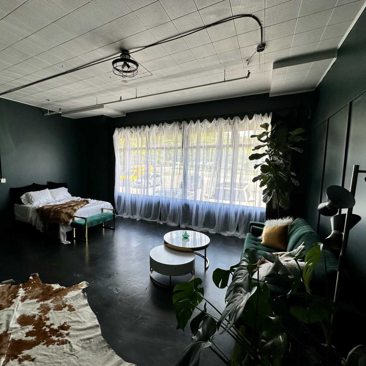 Chantel Allen Boudoir | The Green Room: a color drenched, moody, luxe ...