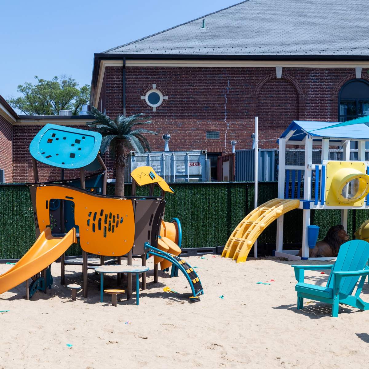 Bright Caribbean Beach Themed Playground, East Rockaway, NY ...