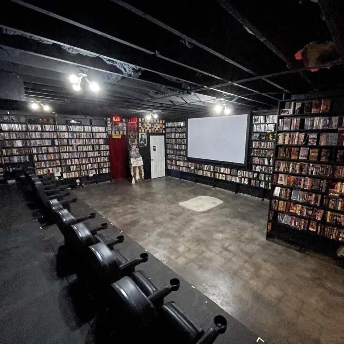 Rent an Entire Video Store with Built in Micro Cinema Theatre, Austin ...