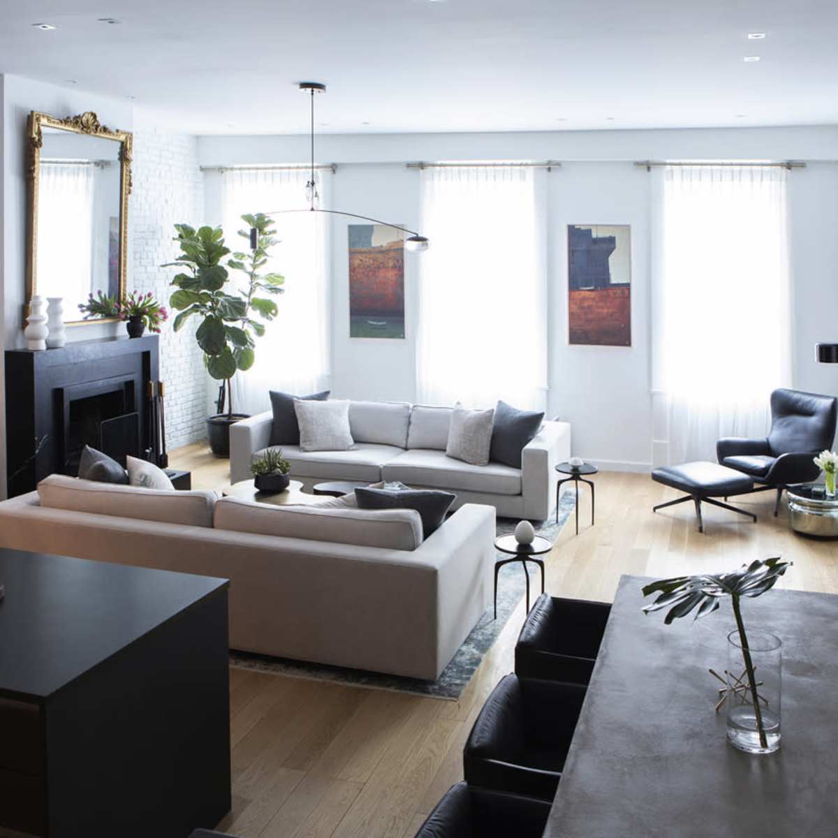 Sunny, fully renovated apartment with 13' ceilings in Chelsea, NYC, NY ...