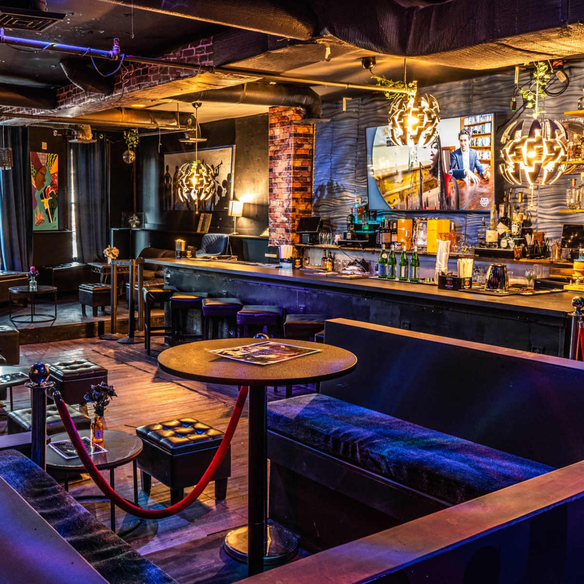 Lounge with stage on Hst dc, Washington, DC | Event | Peerspace