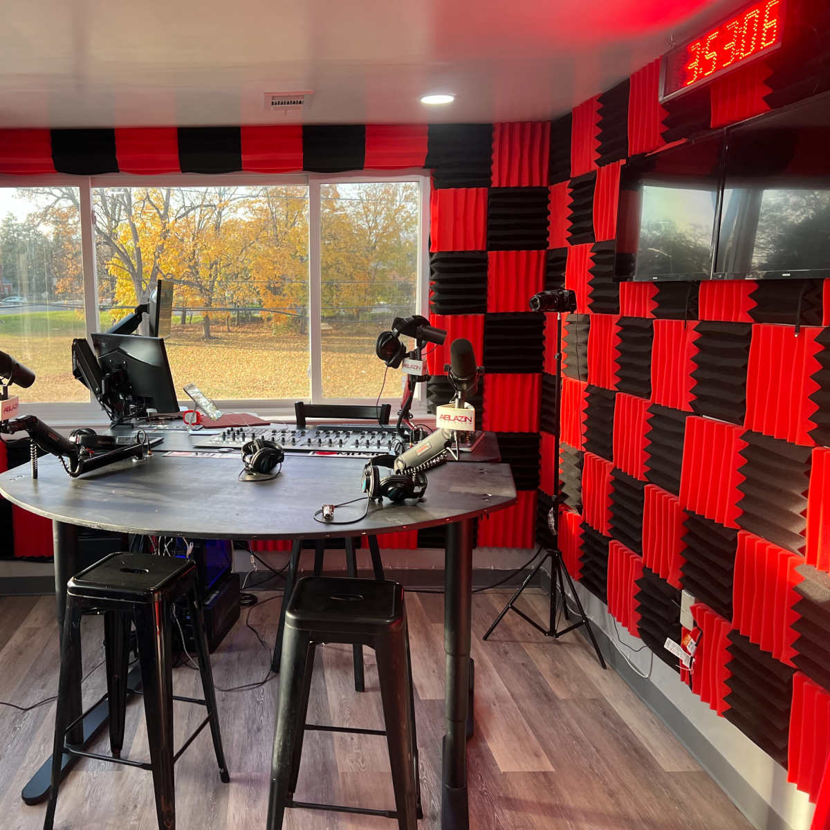Chic Podcast Recording Space, Beltsville, MD | Production | Peerspace