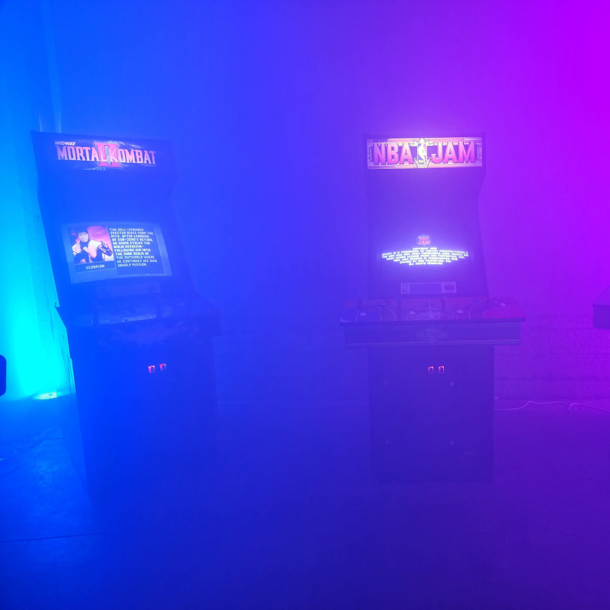 DTLA Skyline Rooftop Garden Lounge + Vintage Arcade, Los Angeles,, CA ...