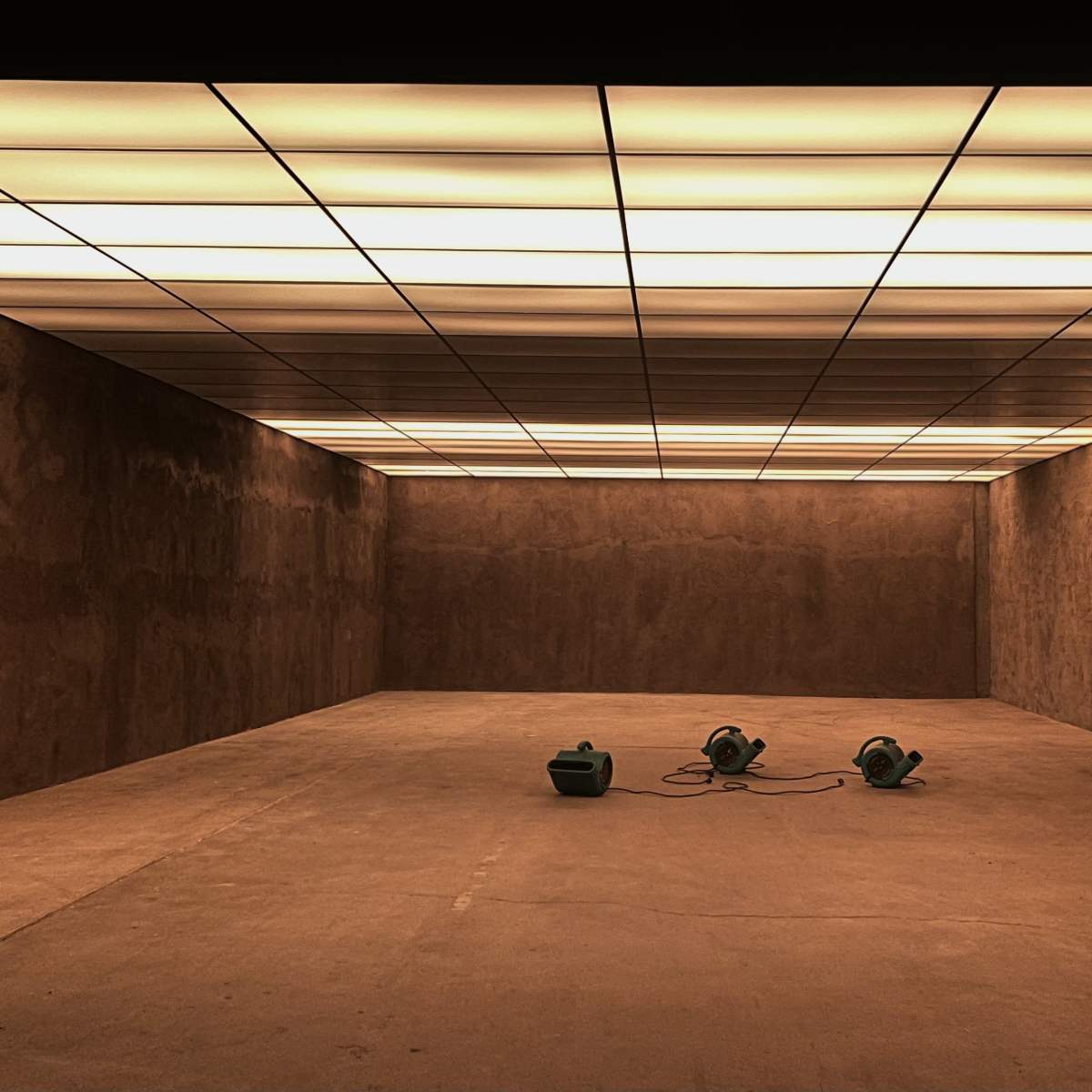 Spectacular Architectural Brutalist Space with 2 Light Grids- CIrcular ...