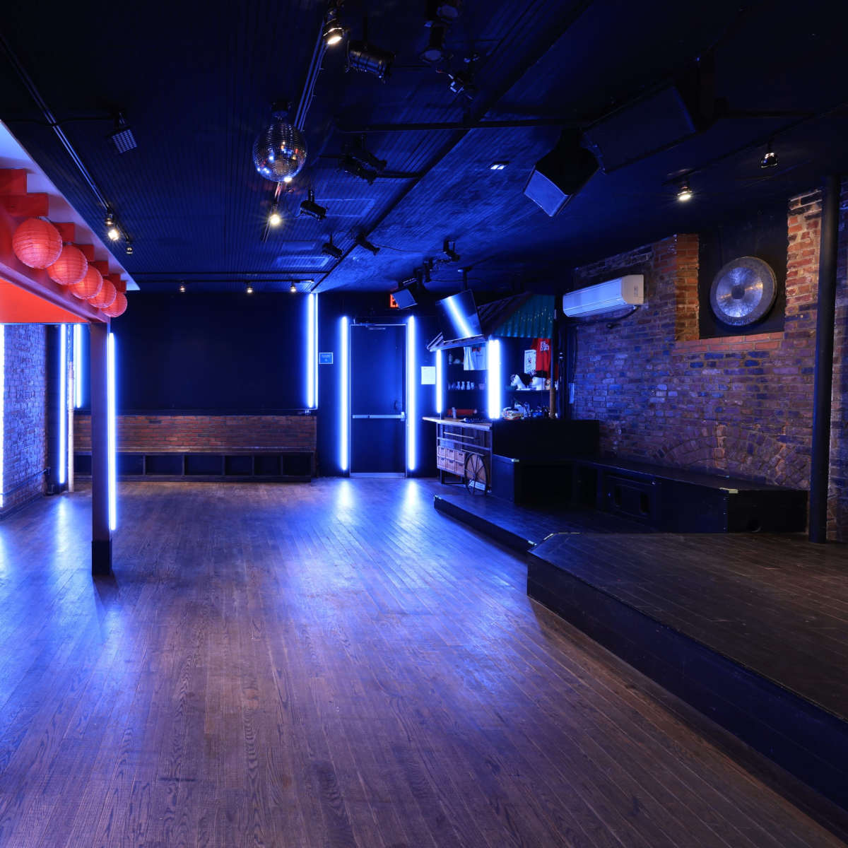 East Village Venue with Stage and Professional Lights/Music/Multimedia ...