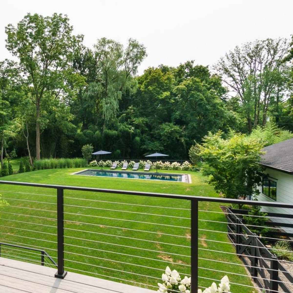 Hamptons Style Swimming Pool and Yard, Princeton, NJ | Production ...