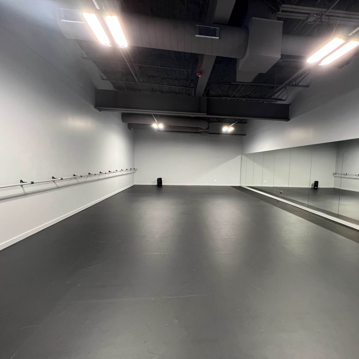 Dance Studio with marley, mirrors, and ballet bars, Deerfield, IL ...
