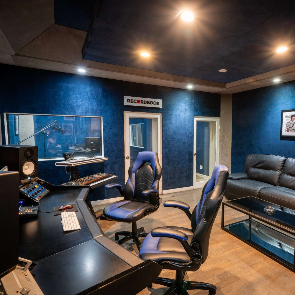 Recording Studio with Blue Velvet Walls!, North Hollywood, CA ...