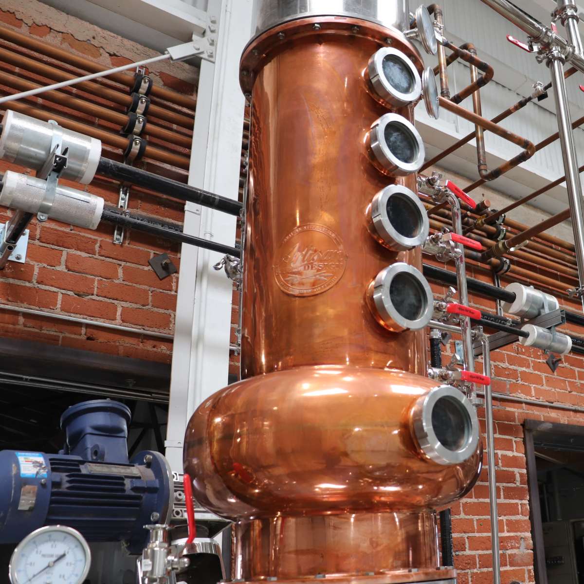 New Distillery in Vintage 1920's era brick building, Los Angeles, CA ...