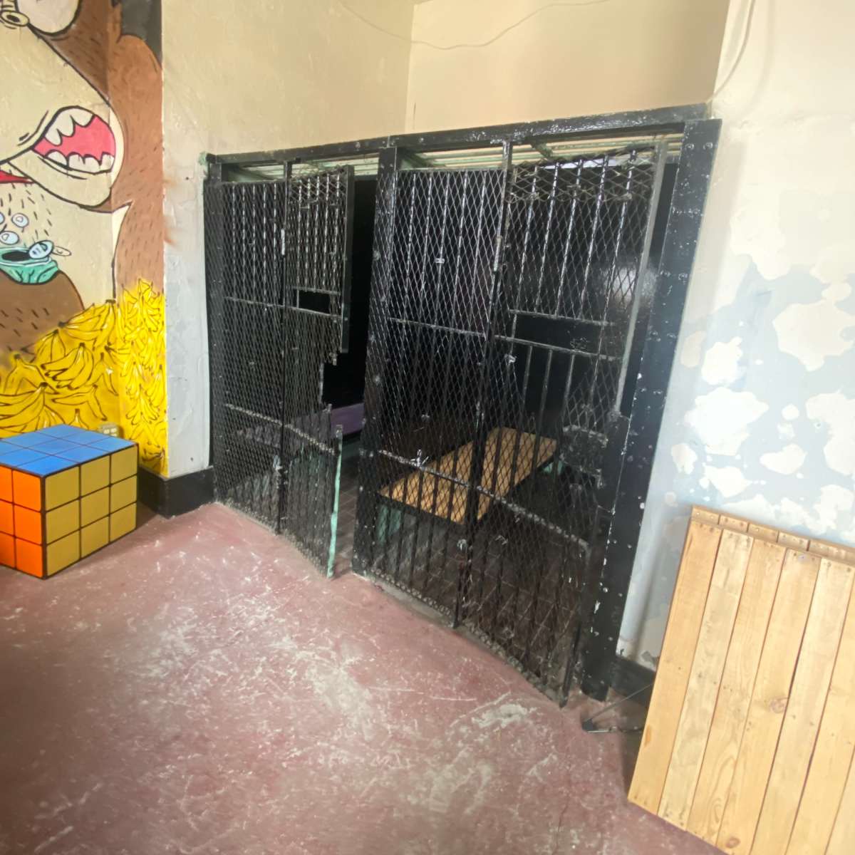 Historic Urban Municipal Building w/ Jail Cells converted to Bar ...