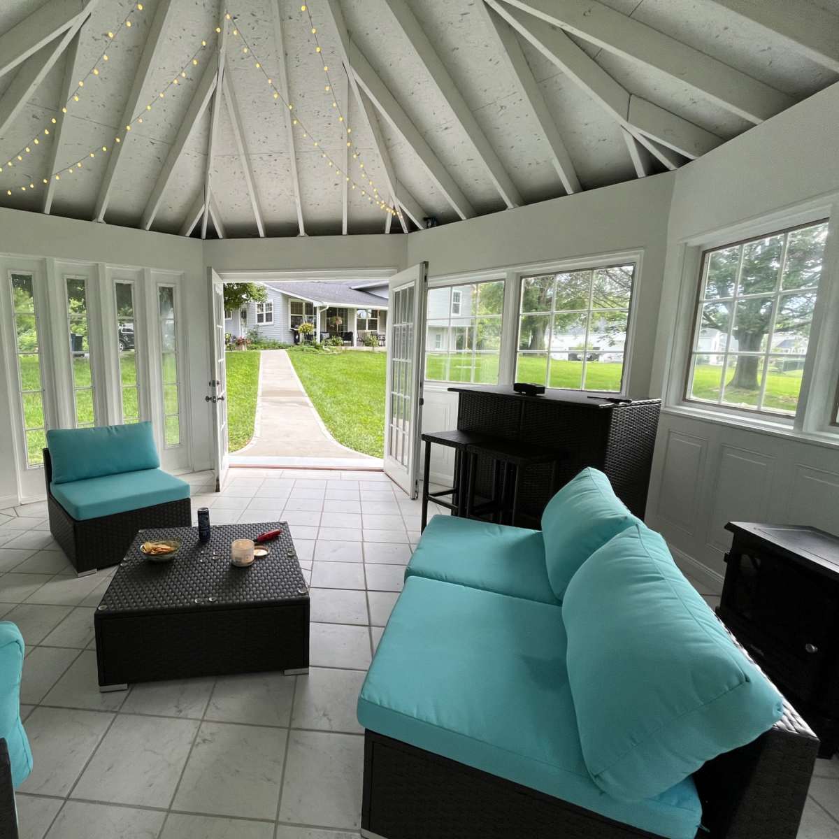 A Beautiful Gazebo Surrounded by Trees and Green Space., Galena, OH ...