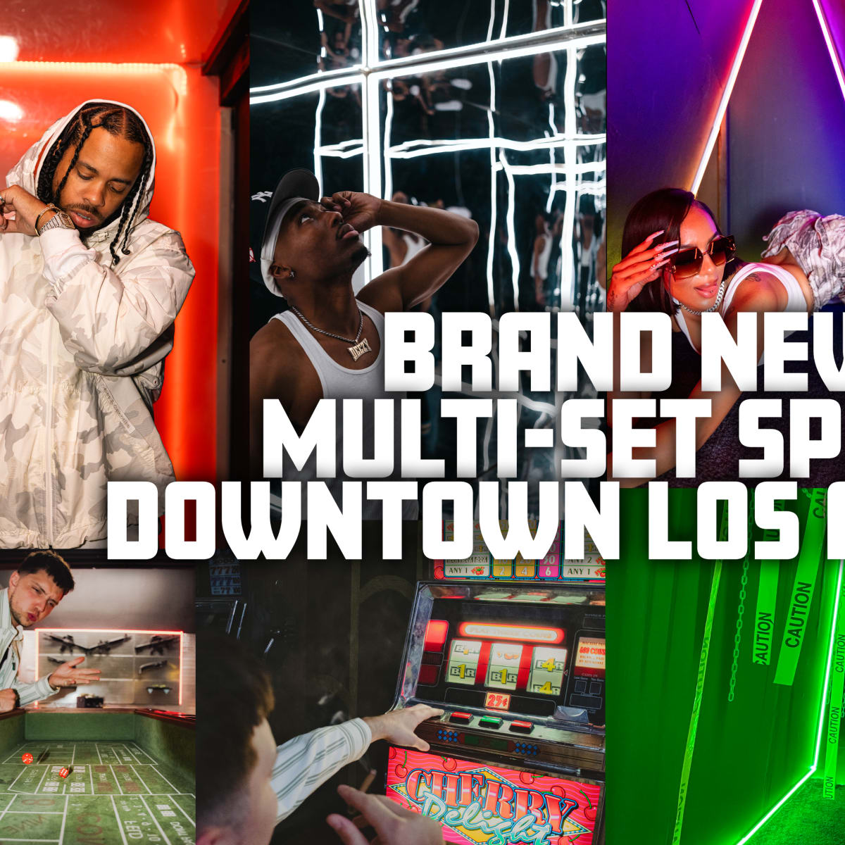 DTLA Multi Set Production Space (Infinite Mirror, Casino, Armory, LEDs ...