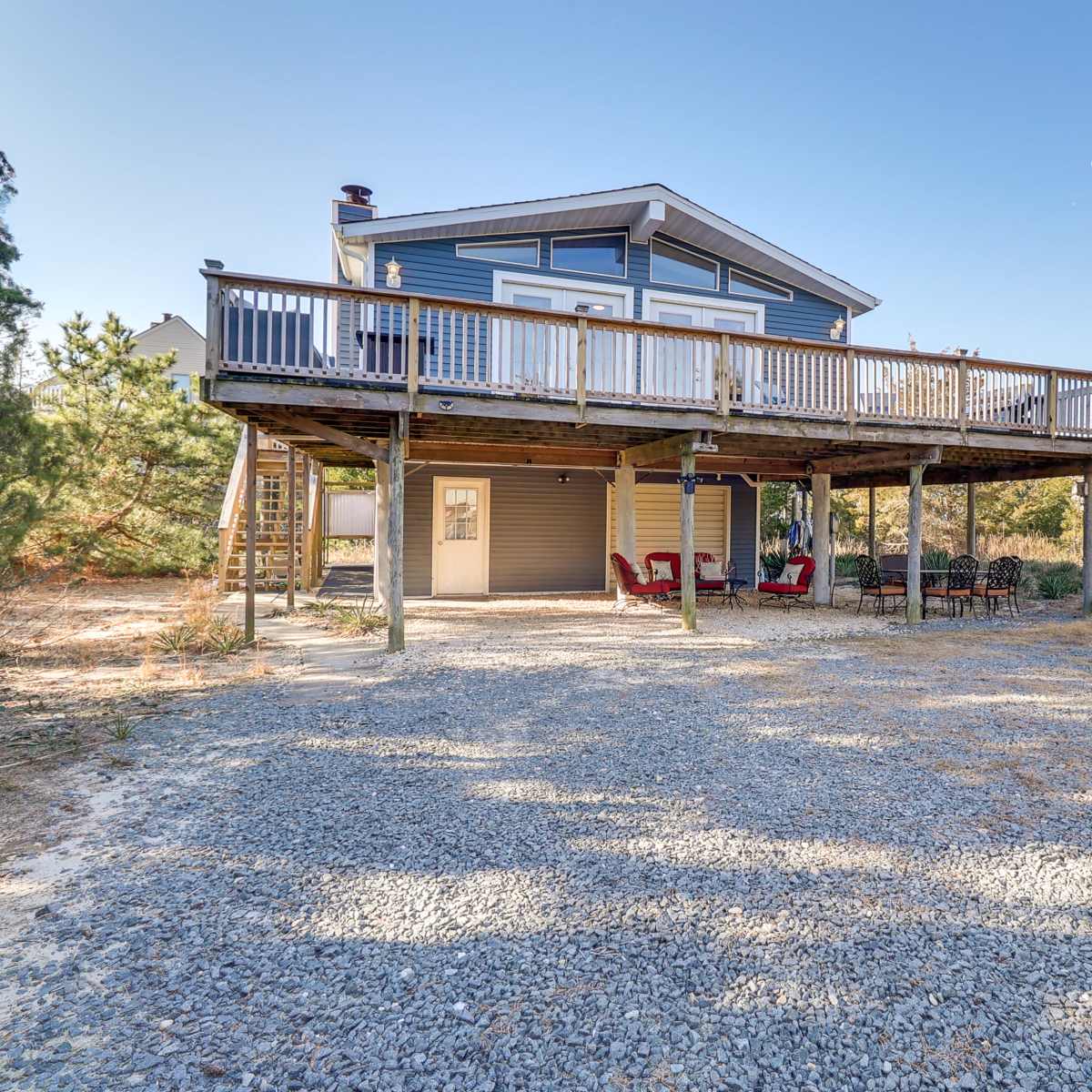 Versatile 4-Bedroom Beach House – on Private Beach, Milton, DE ...