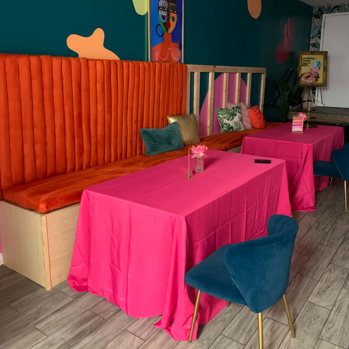 Trendy Urban Art Deco and cultured Cafe & Gelato shop, Bayonne, NJ ...