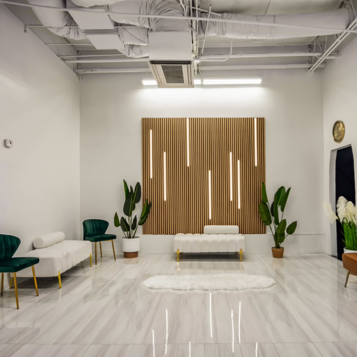 Elegant Chic Modern-Style Event Space with Luxe Aesthetics for an ...