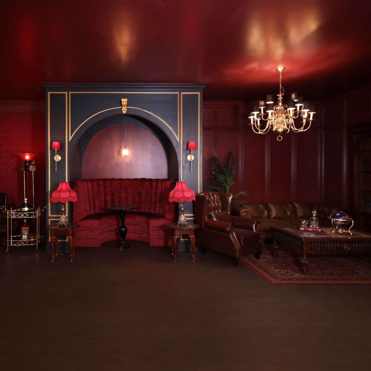 Cigar/Mobster Lounge Production Set, Atlanta, GA | Production | Peerspace