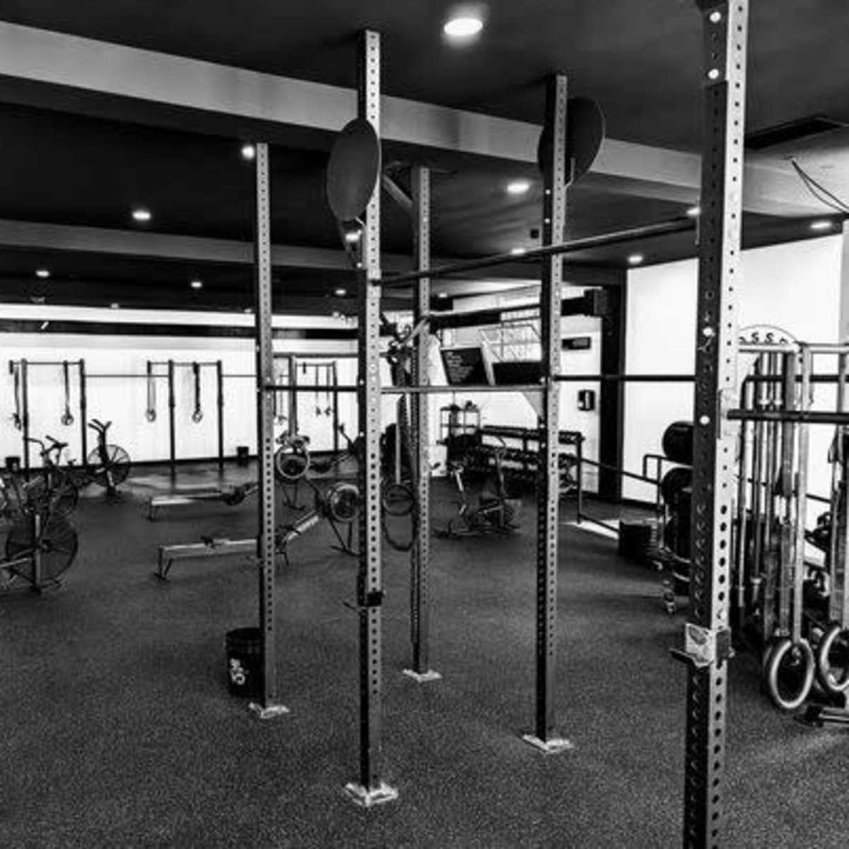 Clean, modern, open space crossfit gym, great street view, great ...