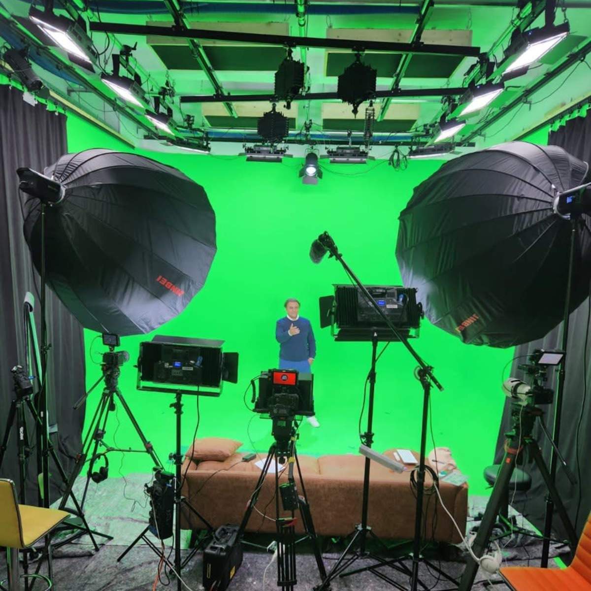 professionelles Greenscreen-Studio, Berlin-Lichtenberg | Production ...